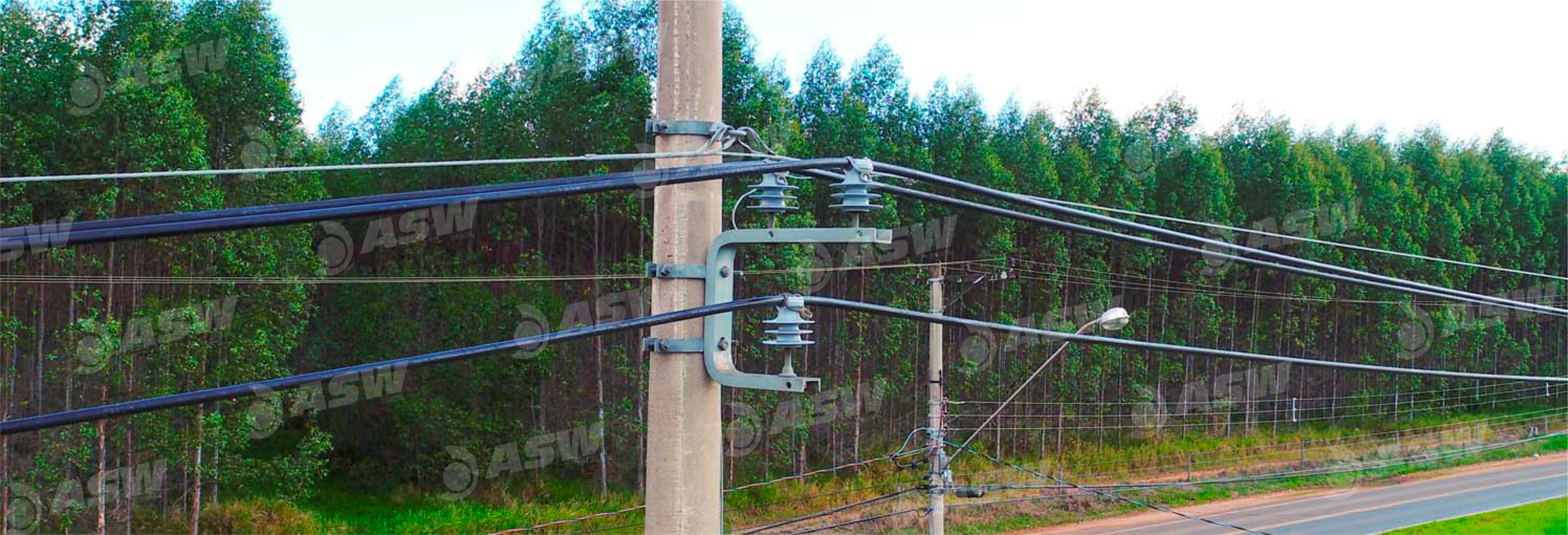 Isolador de Pino Polimérico de 15kV à 35kV Cód. IPPA 15KV / 35KV – ASW ...